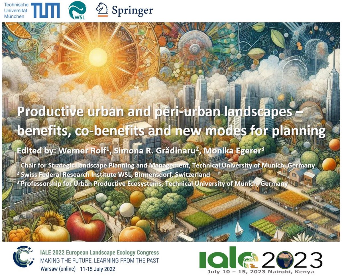CALL FOR CONTRIBUTIONS: Productive urban and peri-urban landscapes – benefits, co-benefits and ...